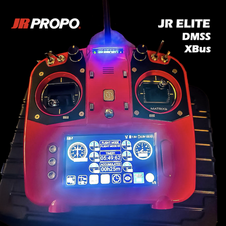 ELITE w/BTT(x2) CHG Transmitter – Jr Propo Europe